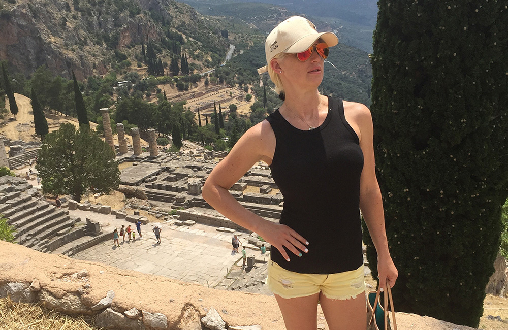 Wonders Of Ancient Delphi Greece | The Blonde Animal Ambassador