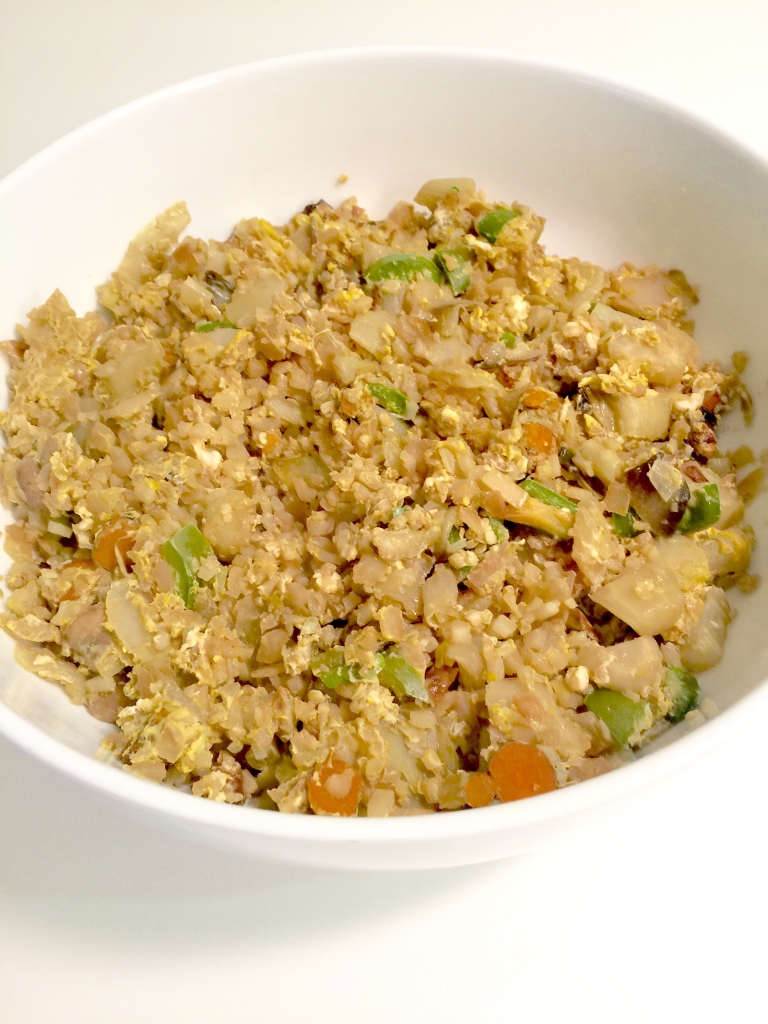Savory Cauliflower Fried Rice | The Blonde Animal Ambassador